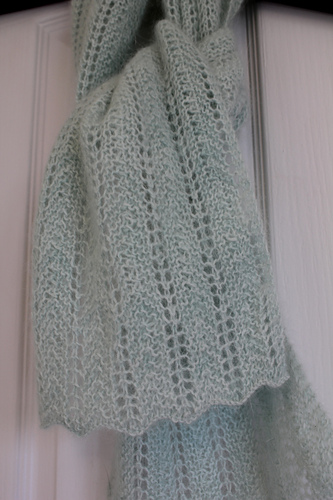 Ravelry: New Shell Scarf pattern by Mary Leask