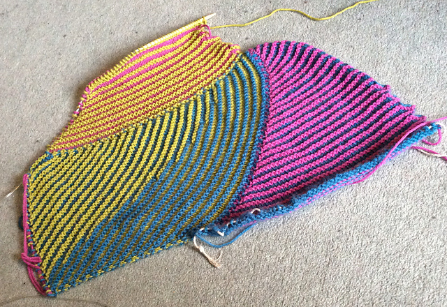 Ravelry: chrisfourfalcon's Illusion curlicue shawl