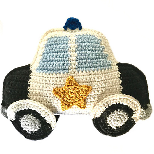 Ravelry: Taxi Cab & Police Car pattern by Christel Krukkert