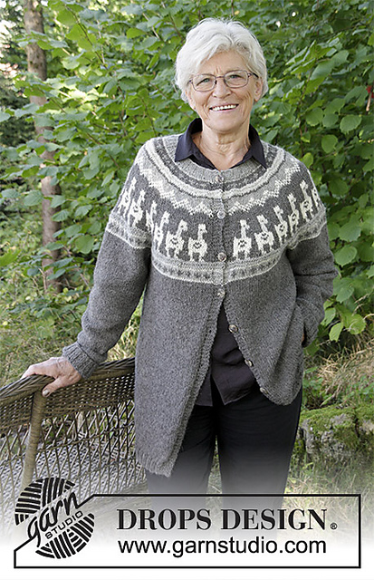 Ravelry: 184-19 a Andean Caravan Jacket pattern by DROPS design