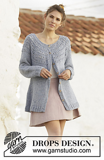 Ravelry: 201-31 April Showers Jacket pattern by DROPS design