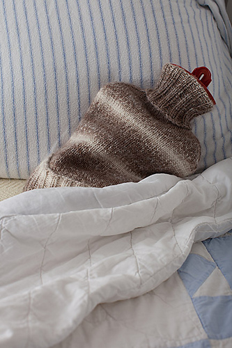 Ravelry: Hot Water Bottle Cozy pattern by Churchmouse Yarns and Teas
