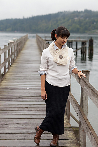 Ravelry: Reversible Cable Neck Wrap & Scarf pattern by Churchmouse ...