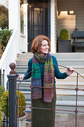 Ravelry: Color Play Mohair Scarf & Wrap pattern by Churchmouse Yarns ...