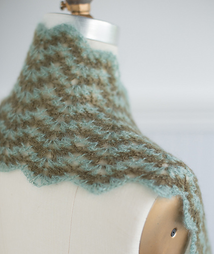Ravelry: Vintage Crocheted Scarf pattern by Churchmouse Yarns and Teas