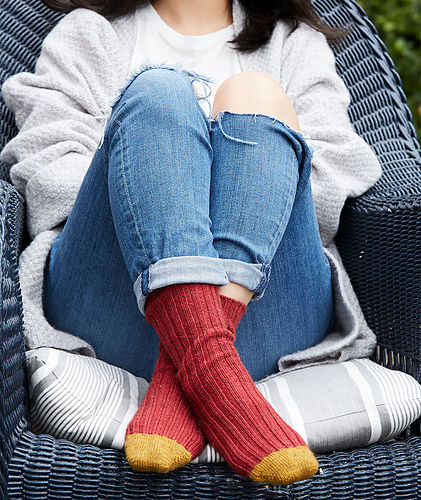 Ravelry: Oxford Socks pattern by Churchmouse Yarns and Teas