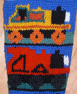 Ravelry: Trains pattern by Amarinalevin Handknits