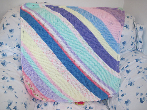 Ravelry: Diagonal Blanket pattern by Lion Brand Yarn