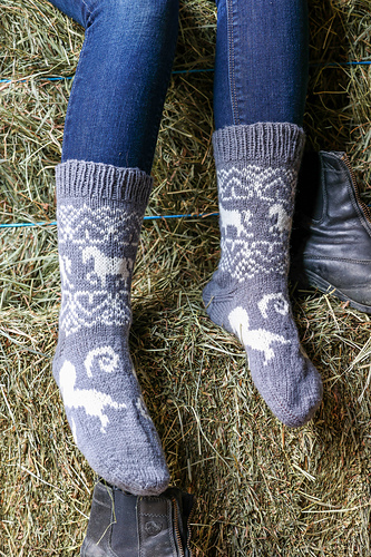 Ravelry: Horse Socks pattern by Cindy Craft