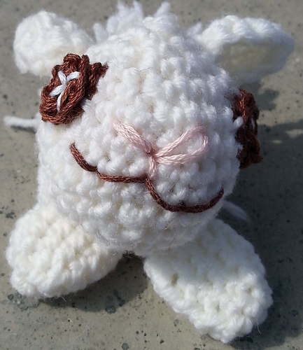 Ravelry: Rabbit. Heads or tails? pattern by Rosaura Valdez