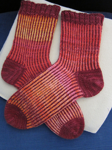 Ravelry: Leaded Light Socks pattern by Maria Higgs