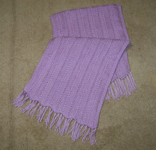 Ravelry: Chevron Shawl pattern by Lion Brand Yarn