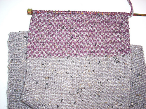 Ravelry: Two Color Linen Scarf pattern by Danai