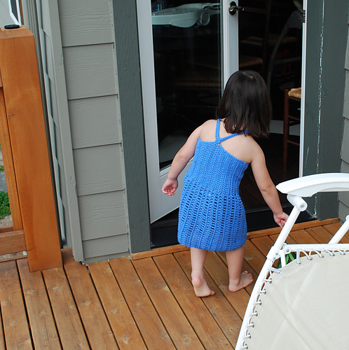 Ravelry: Bluebell- toddler's summer dress pattern by Chelan Ku