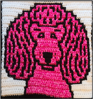 Ravelry: Smiling Dog Block 8 pattern by Candace Waldon