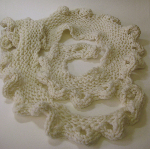 Ravelry: Big Ruffle Scarf pattern by Claire Crompton