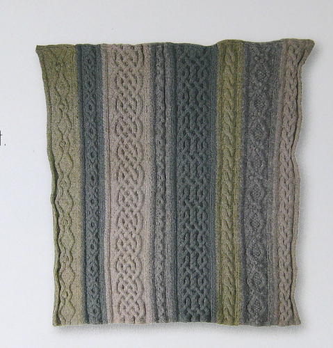 Ravelry: Cable Throw pattern by Claire Crompton