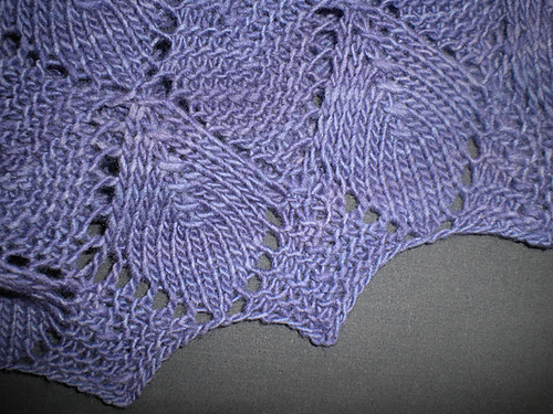 Ravelry: Leaf loop pattern by Susan Ashcroft