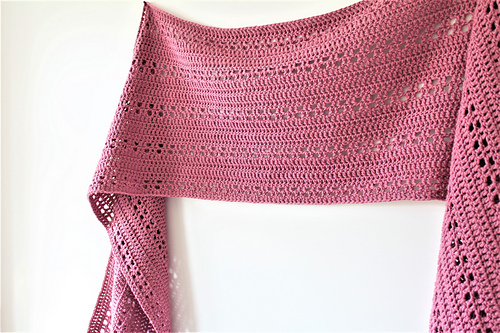 Ravelry: Orla Top Down Shawl pattern by Clare M