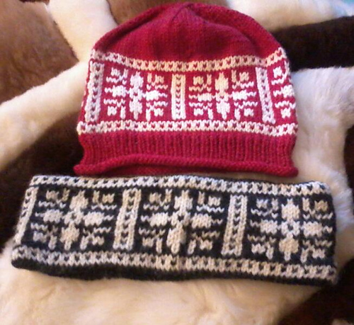 Ravelry: Norwegian Star Headband & Hat pattern by Geanie Ollman