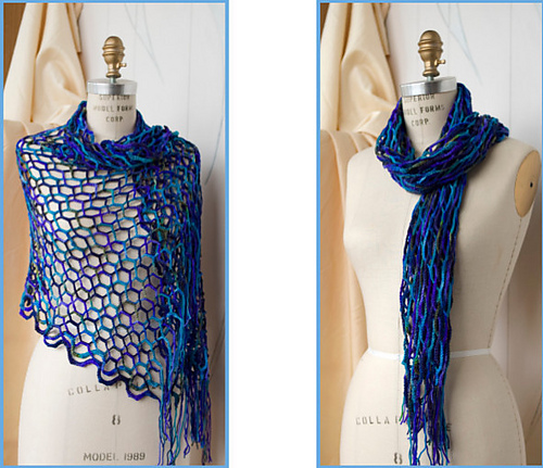 Ravelry: Fishnet Shawl pattern by Annette Hynes