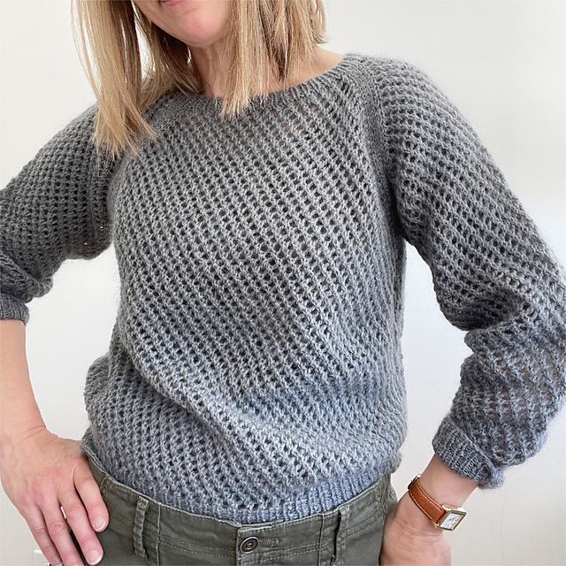 Ravelry: Simple Lace Pullover pattern by Cleome Smith