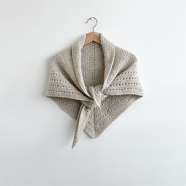 Ravelry: Simple Textured Shawl pattern by Cleome Smith