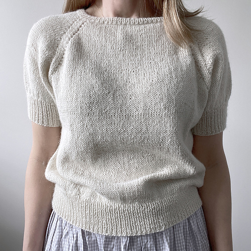 Ravelry: Basic Short Sleeve Pullover pattern by Cleome Smith