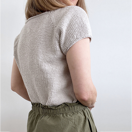 Ravelry: Basic Organic Cotton Tee pattern by Cleome Smith