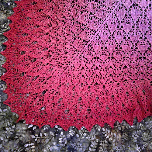 Ravelry: Ynys Afallach - Isle of Apple Trees pattern by a catnach