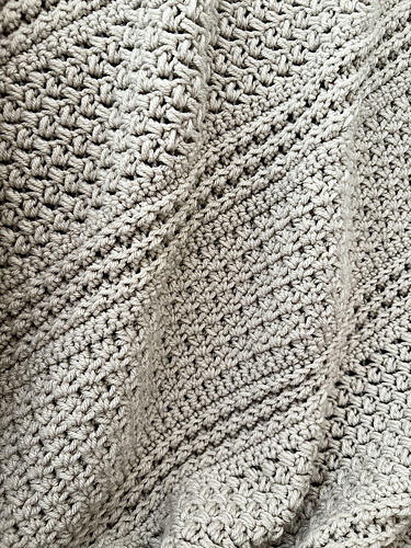 Ravelry: Textured Comfort Crochet Throw pattern by Stacy Narrin