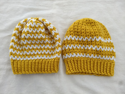 Ravelry: Easy V-stitch Hat pattern by Si Nanay Madel