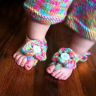 Ravelry: cmborders' Footless sandals