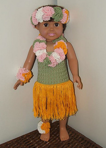 Ravelry: AG Ballerina & Hula Dancers pattern by Carol Ballard