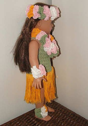 Ravelry: AG Ballerina & Hula Dancers pattern by Carol Ballard