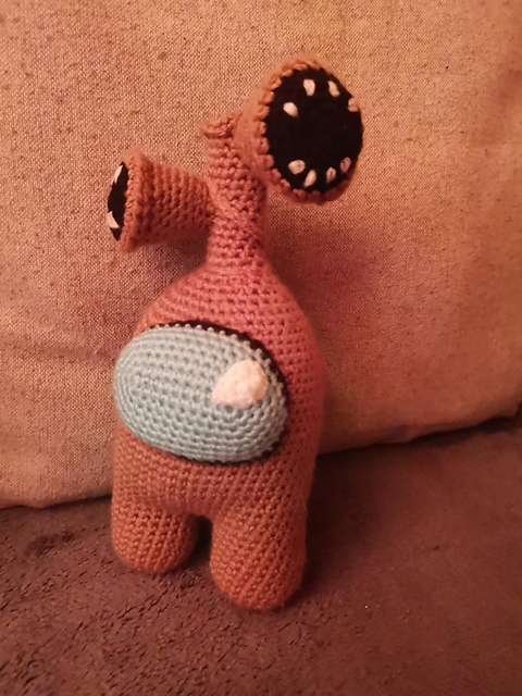 Ravelry: among us siren head pattern by All Things Knitty