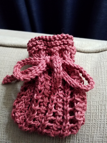 Ravelry: Knitted Cotton Soap Saver pattern by marianna mel