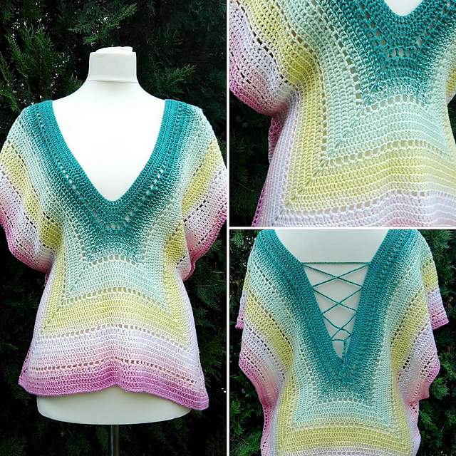 Ravelry: Summer Lace Top pattern by Martina Supova