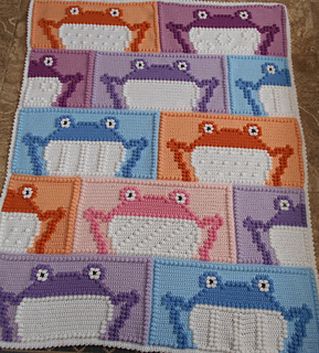 Ravelry: Frogs blanket pattern by Jody Pyott