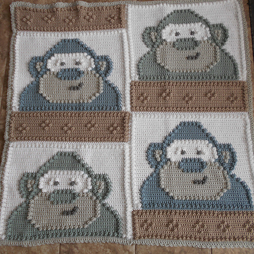 Ravelry: Gorilla blanket pattern by Jody Pyott