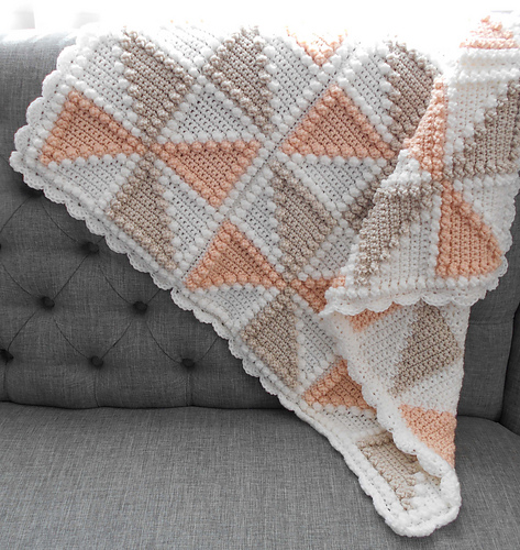 Ravelry: Pinwheel blanket pattern by Jody Pyott