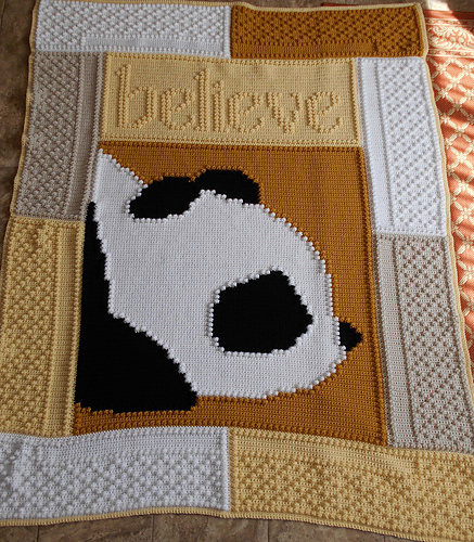 Ravelry: Believe blanket pattern by Jody Pyott