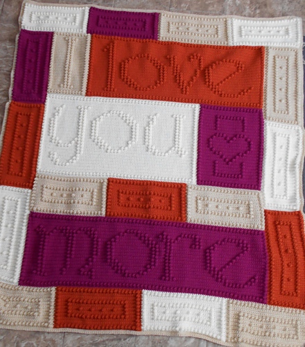 Ravelry: MORE blanket pattern by Jody Pyott