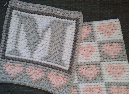 Ravelry: KLMNO pillows pattern by Jody Pyott