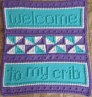 Ravelry: Crib blanket pattern by Jody Pyott