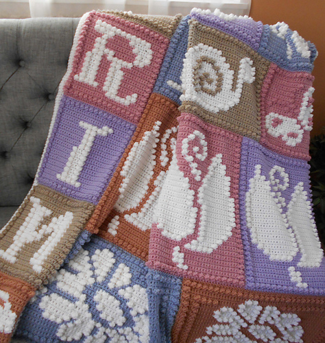 Ravelry: Spring blanket pattern by Jody Pyott