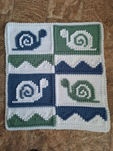 Ravelry: SNAILS blanket pattern by Jody Pyott