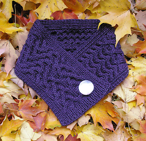 Ravelry: Cable Sampler Neck Wrap pattern by Crystal Guistinello