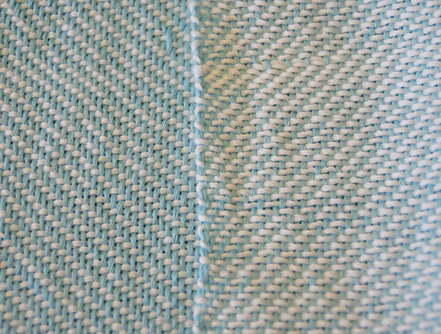 Ravelry: comnurse's Experiment with 2 Heddles 2-1 Twill