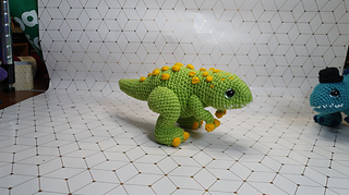 Ravelry: Puff the T-Rex pattern by Kylie Slee